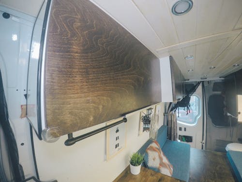 How I Installed Baltic Birch Cabinets in My Sprinter Van (Free ...
