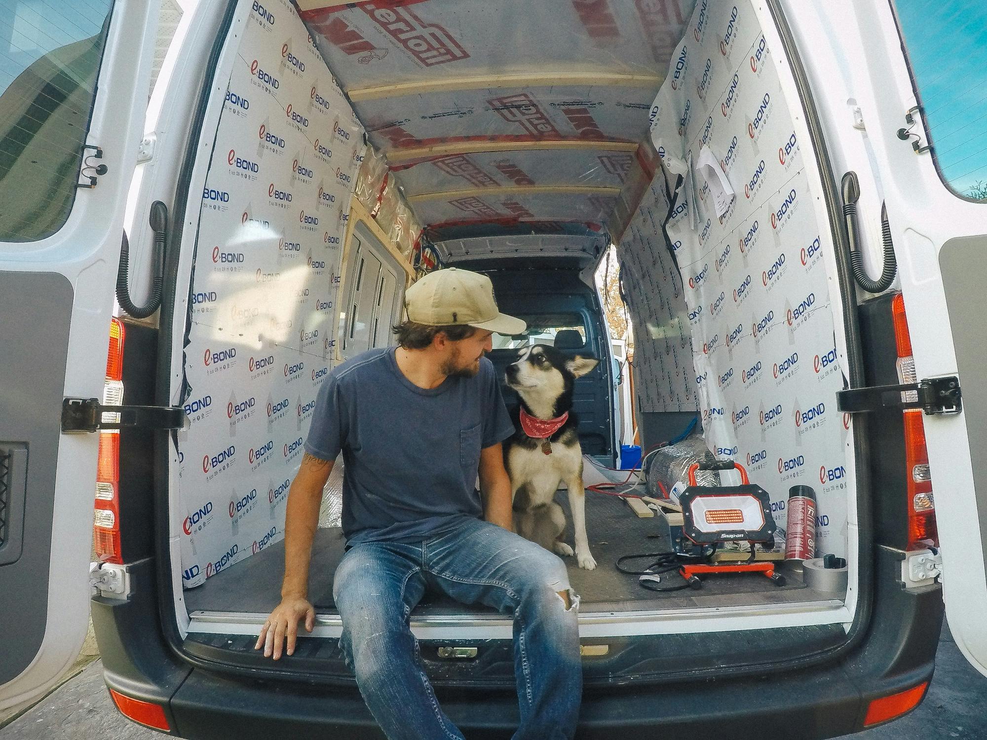 Installing the Walls & Ceiling in Your DIY Camper Van Conversion - The ...