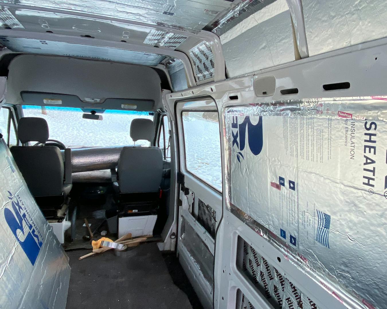 My DIY Van Insulation Methods - The Wanderful